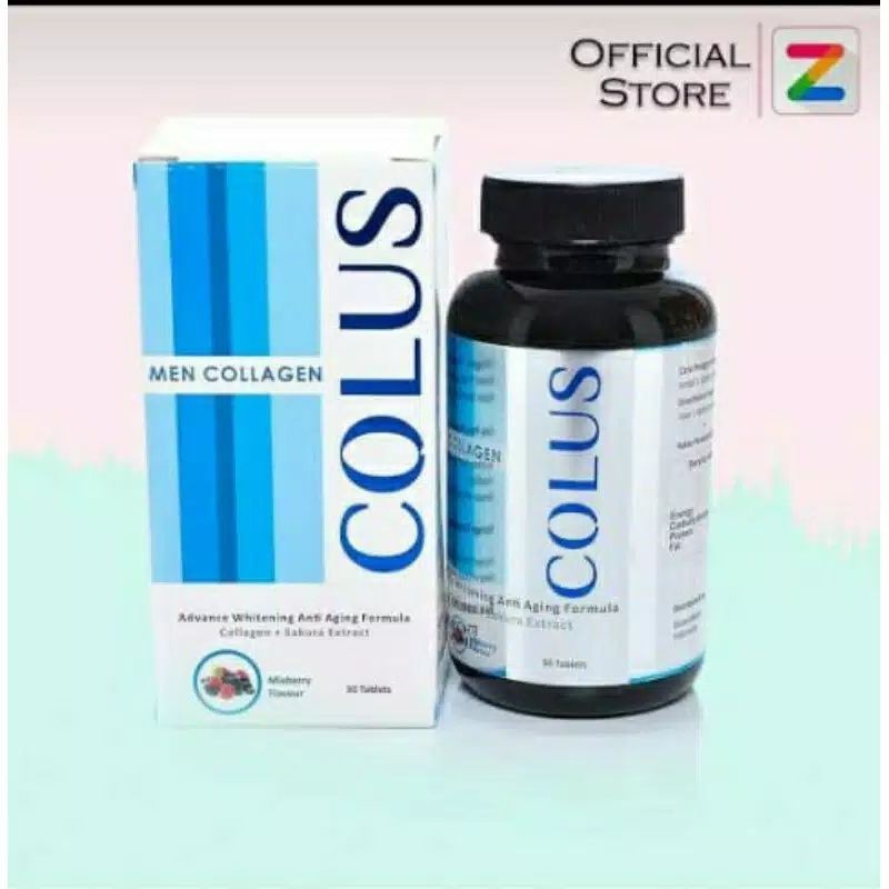 Jual COLUS MEN COLLAGEN Suplemen Kesehatan Tubuh Dan Kulit Muka ASLI ...