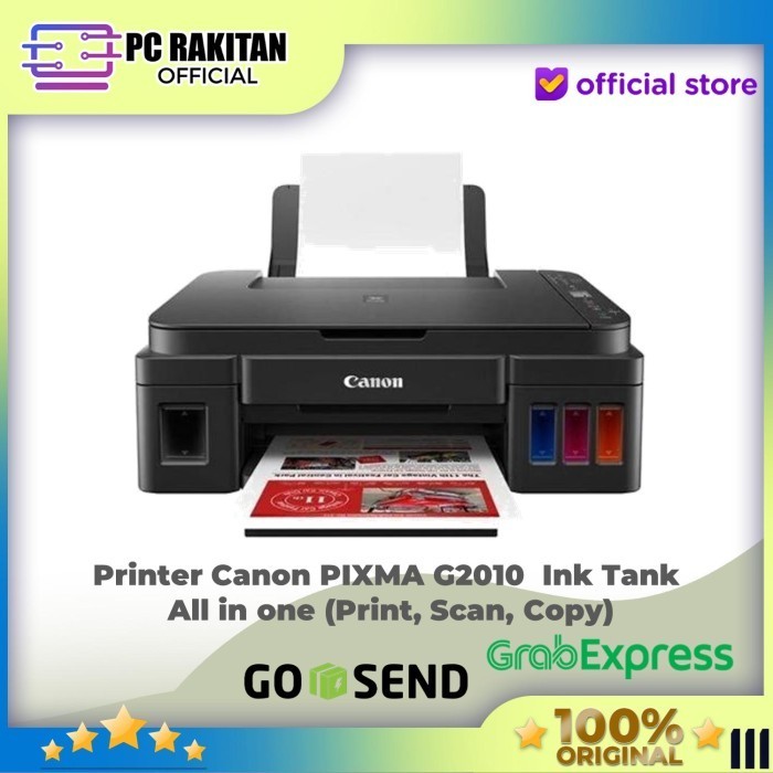 Jual Printer Canon PIXMA G2010 Ink Tank All in one (Print, Scan, Copy) | Shopee Indonesia