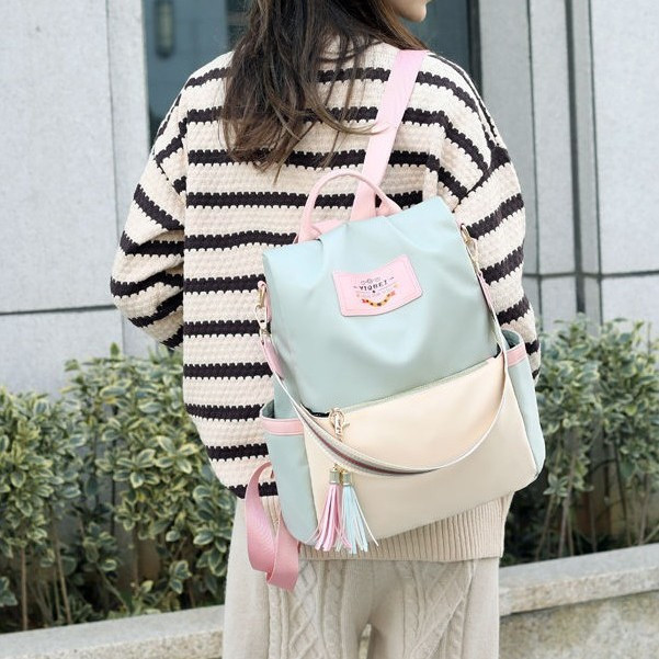 Jual MS1456 Ransel Anti Maling Travel Bag Ransel Waterproof Tas Ransel ...