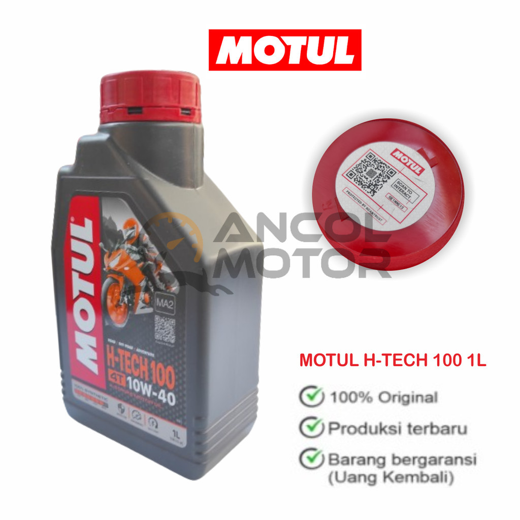 Jual Motul H-TECH 100 Oli Motor 4T Sport 10W40 1L | Shopee Indonesia