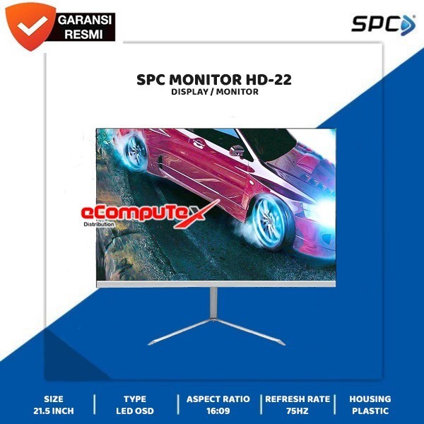 Jual Monitor LED SPC HD-22 - 22" IPS HDMI VGA -TKDN RESMI | Shopee ...