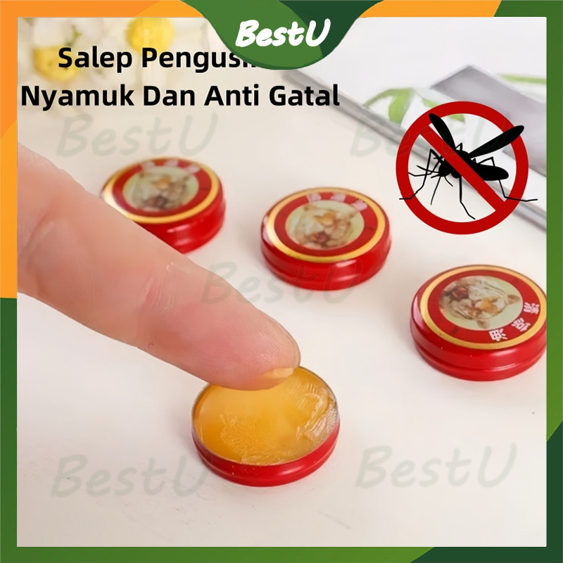 Jual Tiger Balm 3g /Minyak Pendingin Musim Panas Pengusir Nyamuk/Red ...