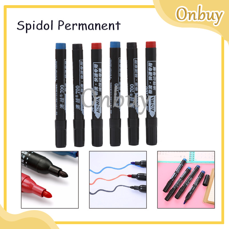 Jual Spidol Permanent / Spidol Waterproof Permanen / Spidol Marker ...