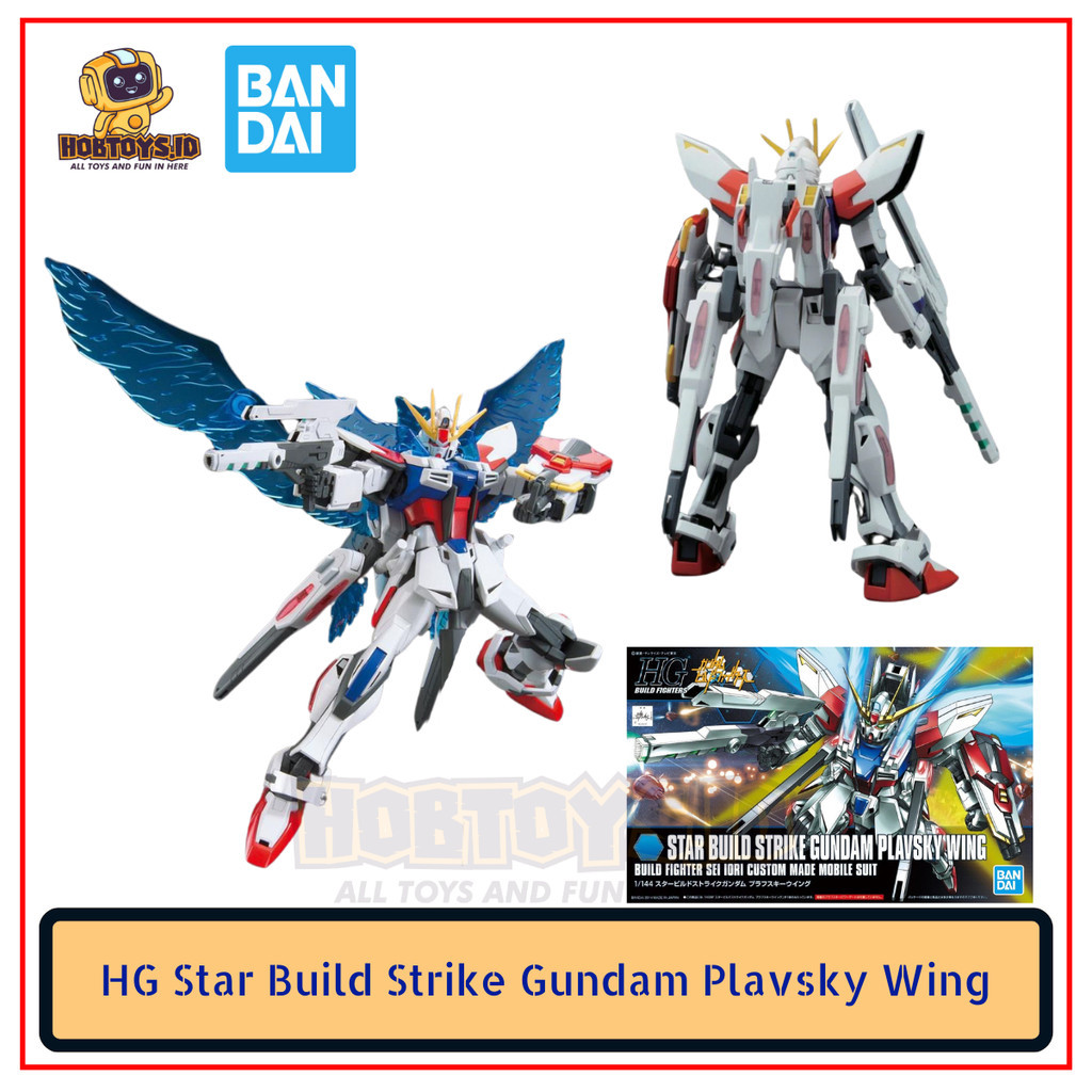Jual HG Star Build Strike Gundam Plavsky Wing | Shopee Indonesia