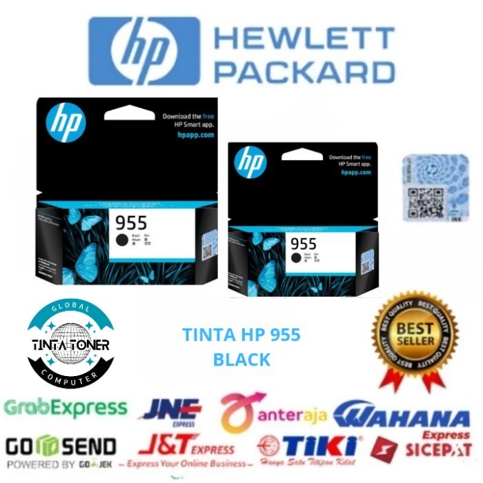 Jual TINTA HP 955 BLACK ORIGINAL | Shopee Indonesia