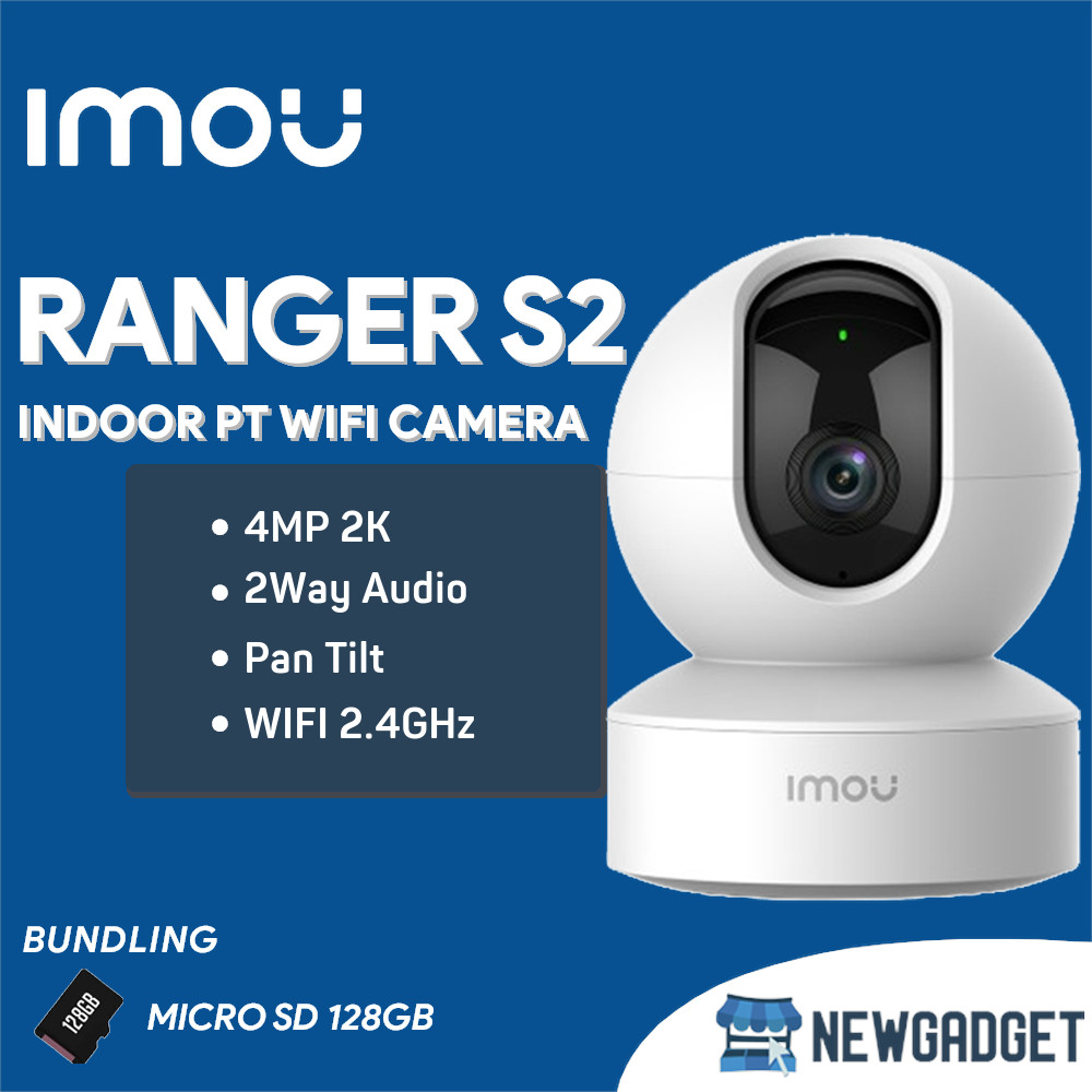 Jual IMOU RANGER S2 IPC-A43EP 4MP PANTILT 2WAY AUDIO INDOOR WIFI CAMERA ...