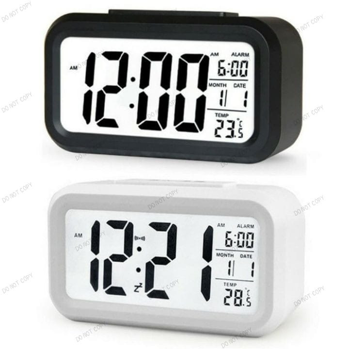 Jual Jam Weker Pintar RIK Jam Meja Digital Digital Smart Alarm Clock ...