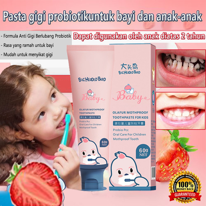 Jual Pasta Gigi Anak Probiotik Pemutihan Gigi Pencegahan Pasta Gigi ...