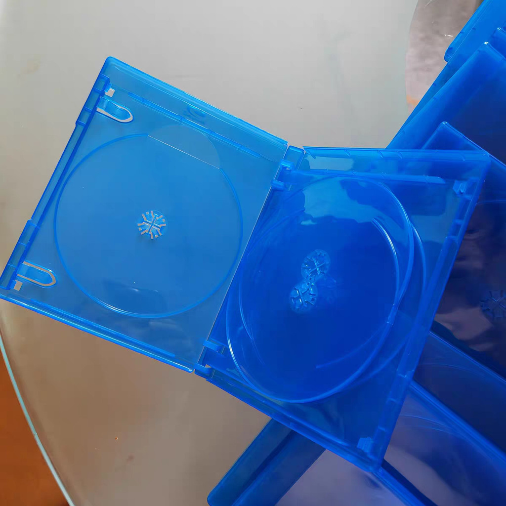 Jual Blu Ray BDR Disc Case CD DVD Disc Box Plastic Foldout For 4 Discs ...