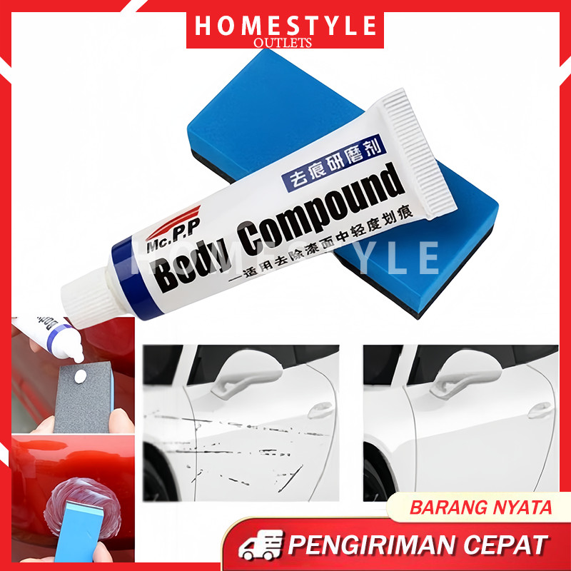 Jual Body Compound Polish Body Compound Wax Car Penghilang Baret Lecet ...