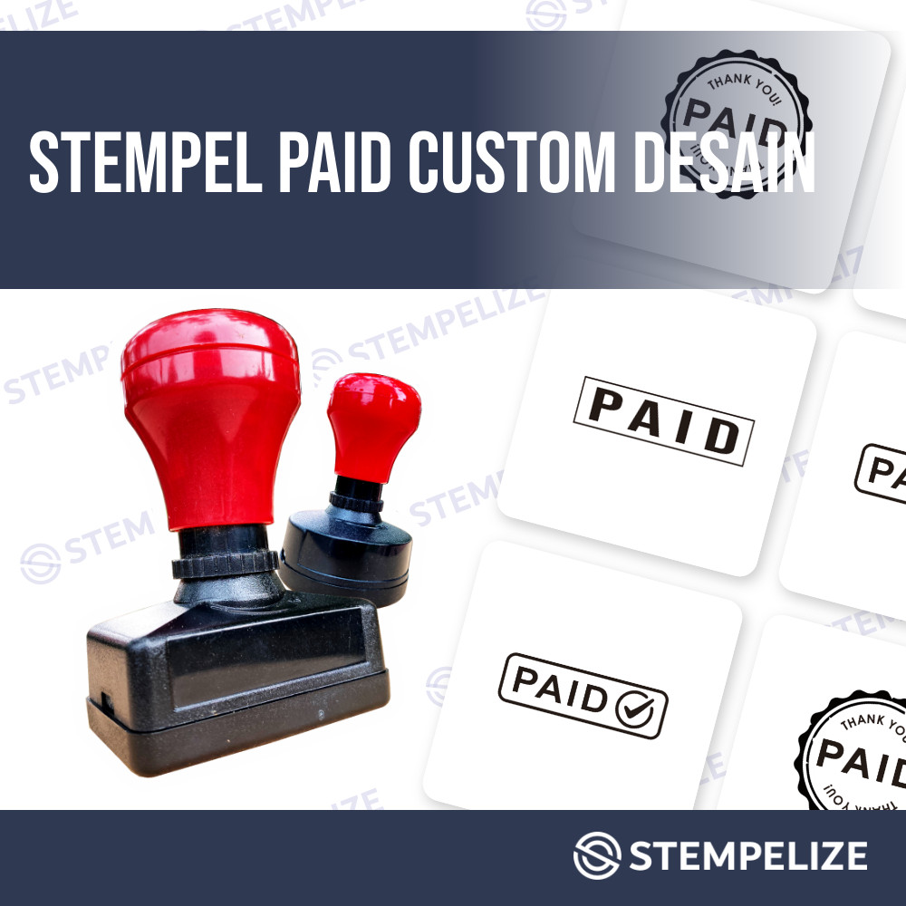 Jual Stempel PAID Custom Desain | Shopee Indonesia