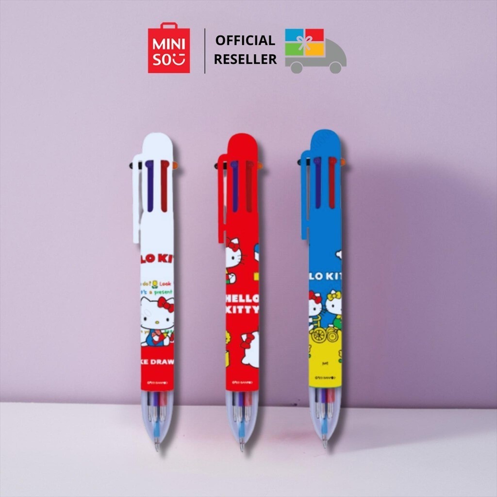 Jual MINISO x SANRIO Hello Kitty Fun School Season Series 6 Colors ...