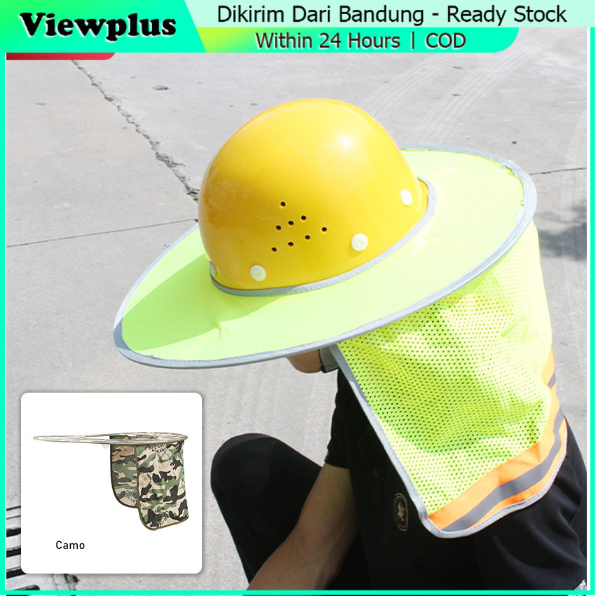 Jual Sunbrim Helm Proyek Safety Topi Pelindung Panas Matahari Untuk ...