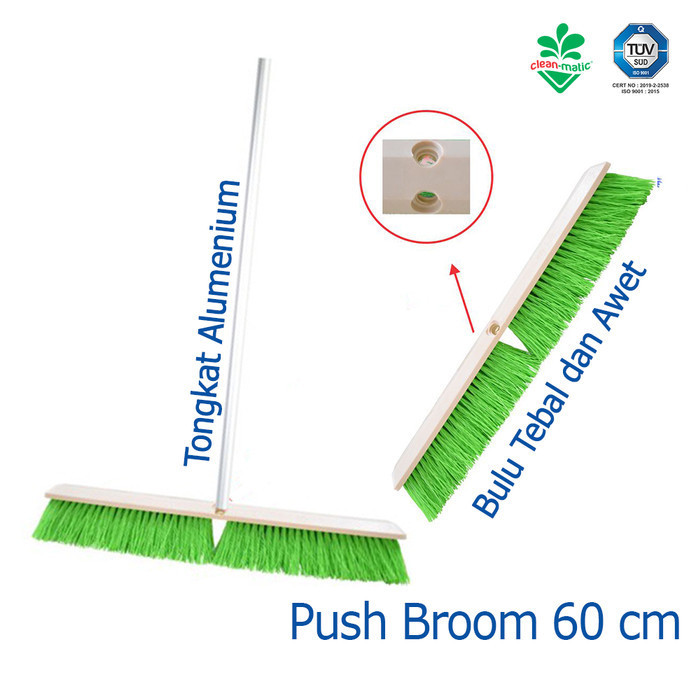 Jual Sapu Lantai Sikat Lantai Outdoor Push Broom 60 CM 170142 ...