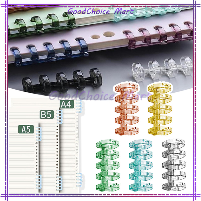 Jual DIY Binding Ring Binder ( 5 Rings ) Colors - 42 mm | Shopee Indonesia