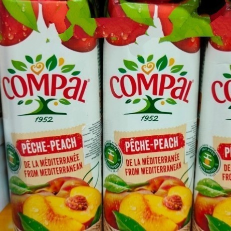 Jual compal peach juice jus buah 1ltr | Shopee Indonesia