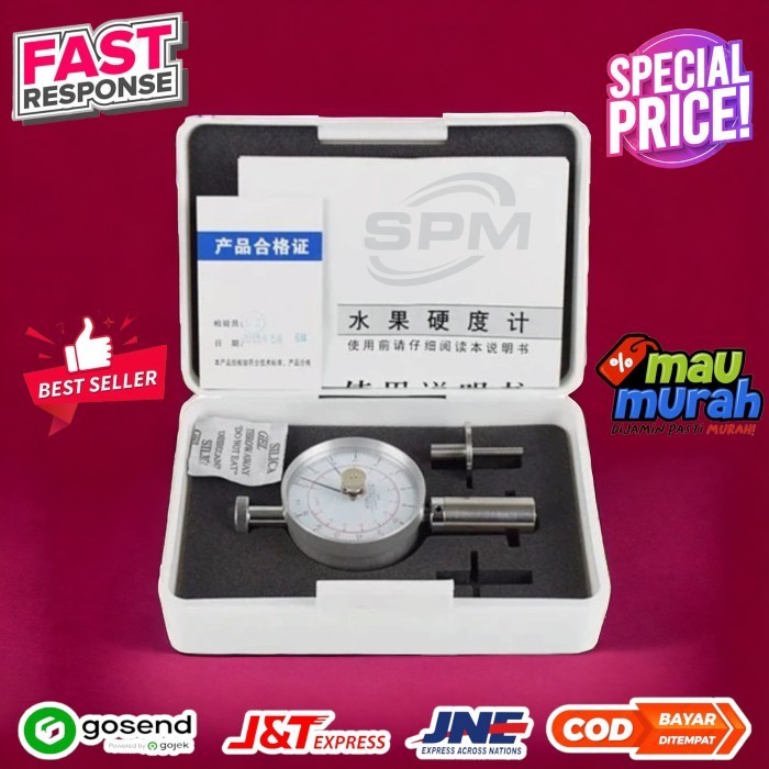 Jual Fruit Penetrometer GY1 Kekerasan Buah Hardness Tester GY-1 ...