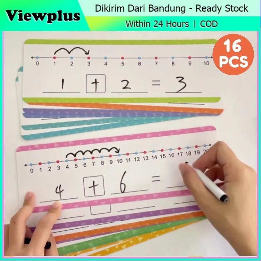 Jual I Love Mathematics Set | Stik Matematika Kayu Alat Peraga Belajar ...