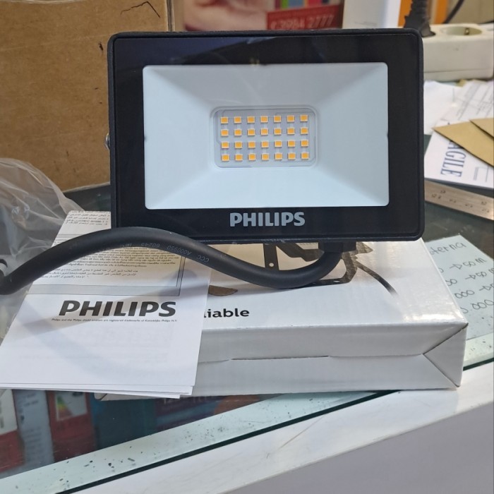 Jual Lampu sorot tembak outdoor taman flood light led philips 20w 20watt 20 watt 220V Original ...