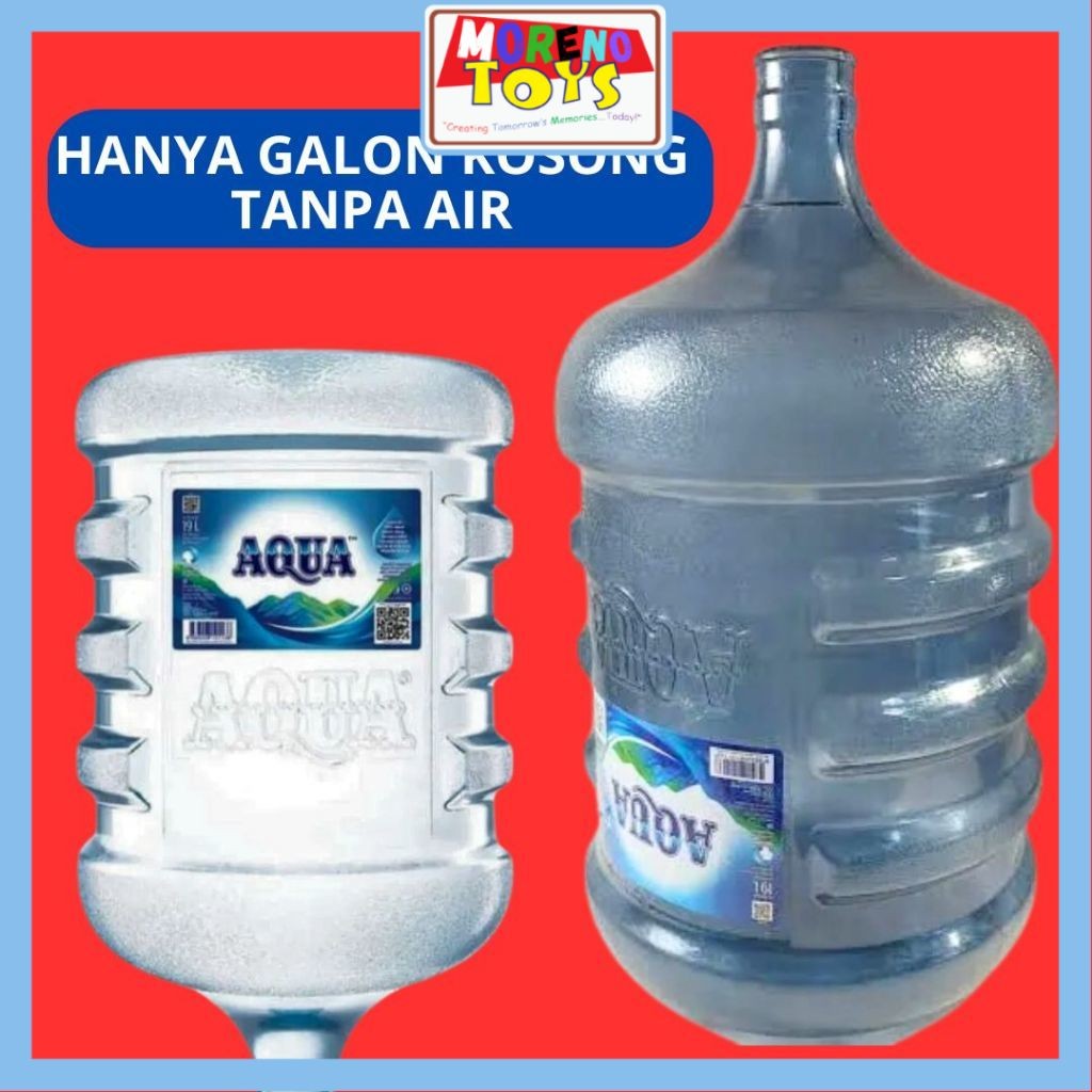 Jual Galon Kosong AQUA 19 Liter Hanya Galon SajaTanpa Air Galon AQUA ...
