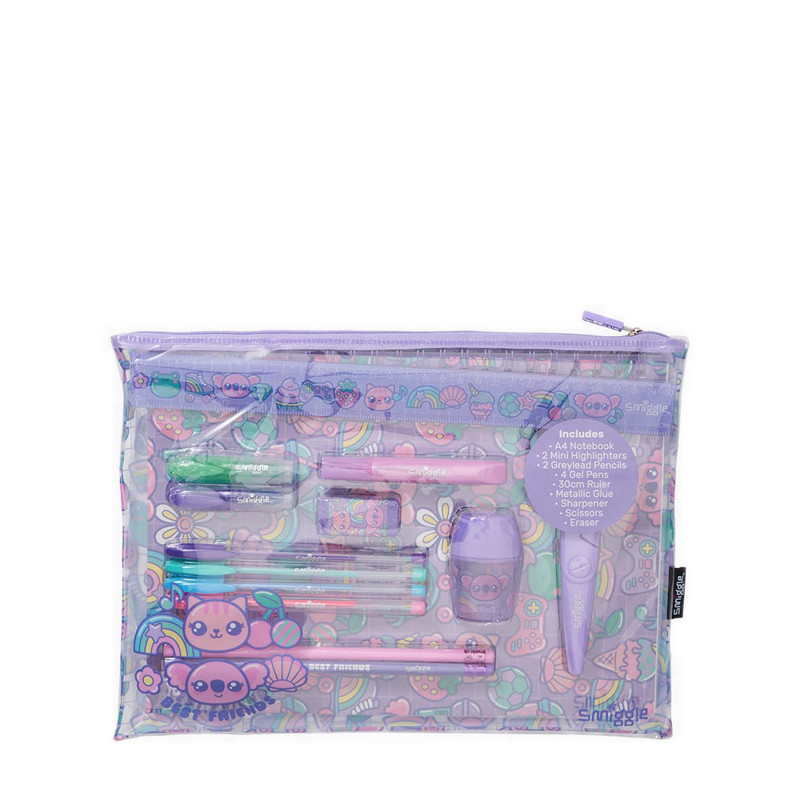 Jual Smiggle Curious A4 Essentials Stationery Gift Pack - IGL482282LIL ...