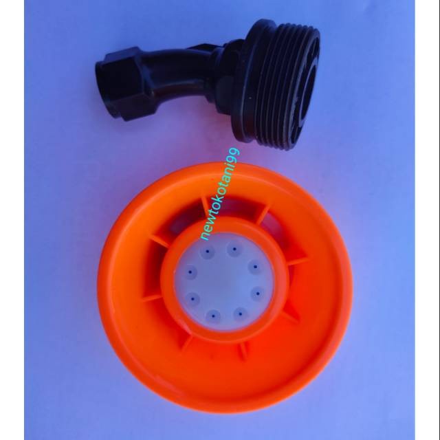 Jual Nozzle kabut 8 mata nosel plastik semprot elektrik nozel tangki ...