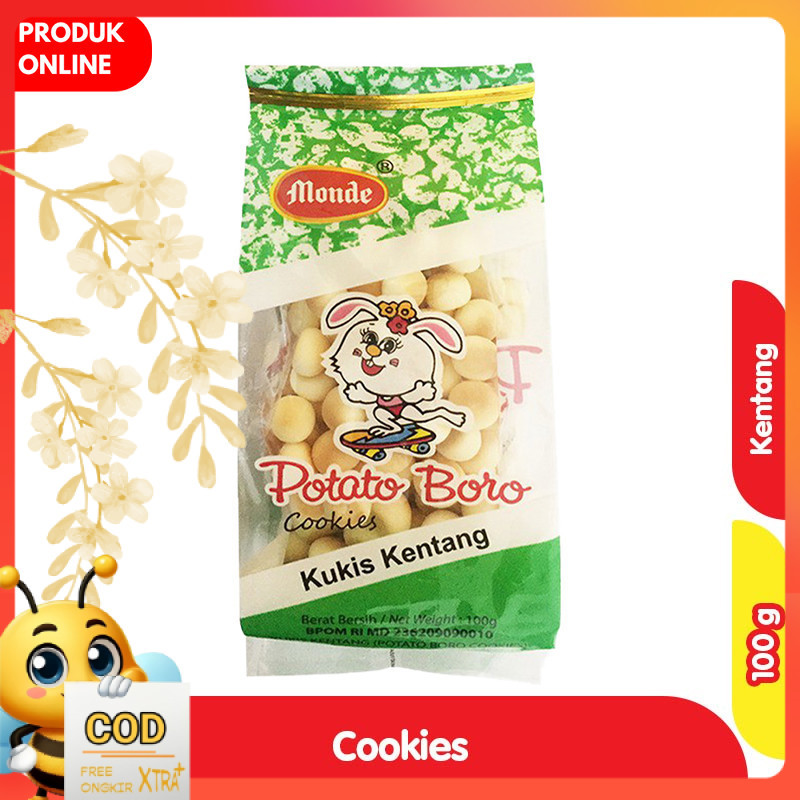 Jual Monde Potato Boro Cookies Kentang Green 100 g | Shopee Indonesia