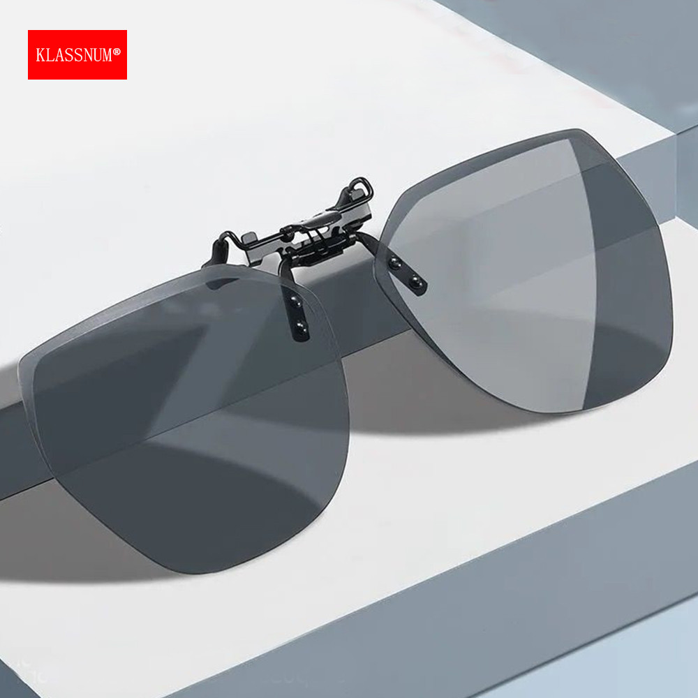 Elegant Polarized Clip On Sunglasses For Fishing Photos