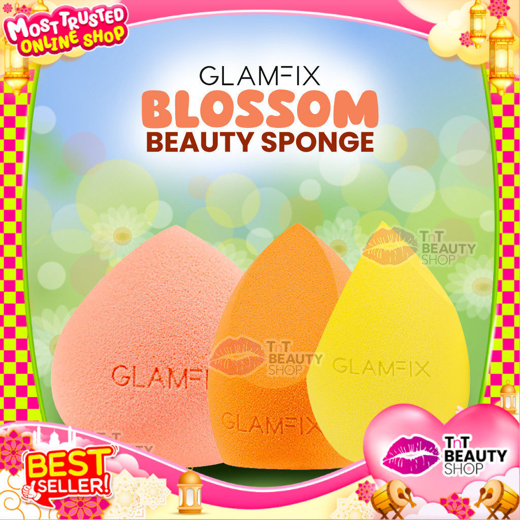Jual GLAMFIX Blossom Beauty Sponge - Beauty Blender Spons Foundation by ...
