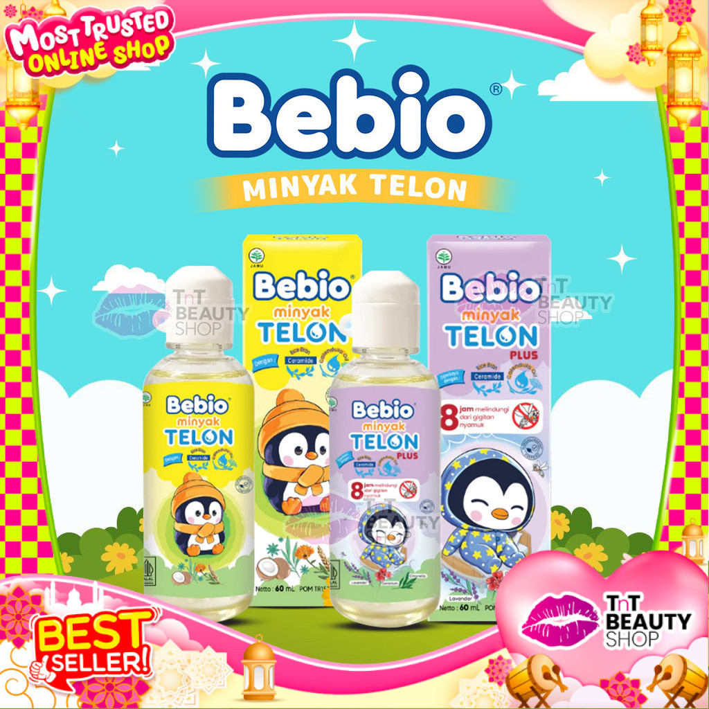 Jual BEBIO Minyak Telon / Minyak Telon PLUS with Ceramide & Celandula | TnT Beauty Shop | Shopee ...