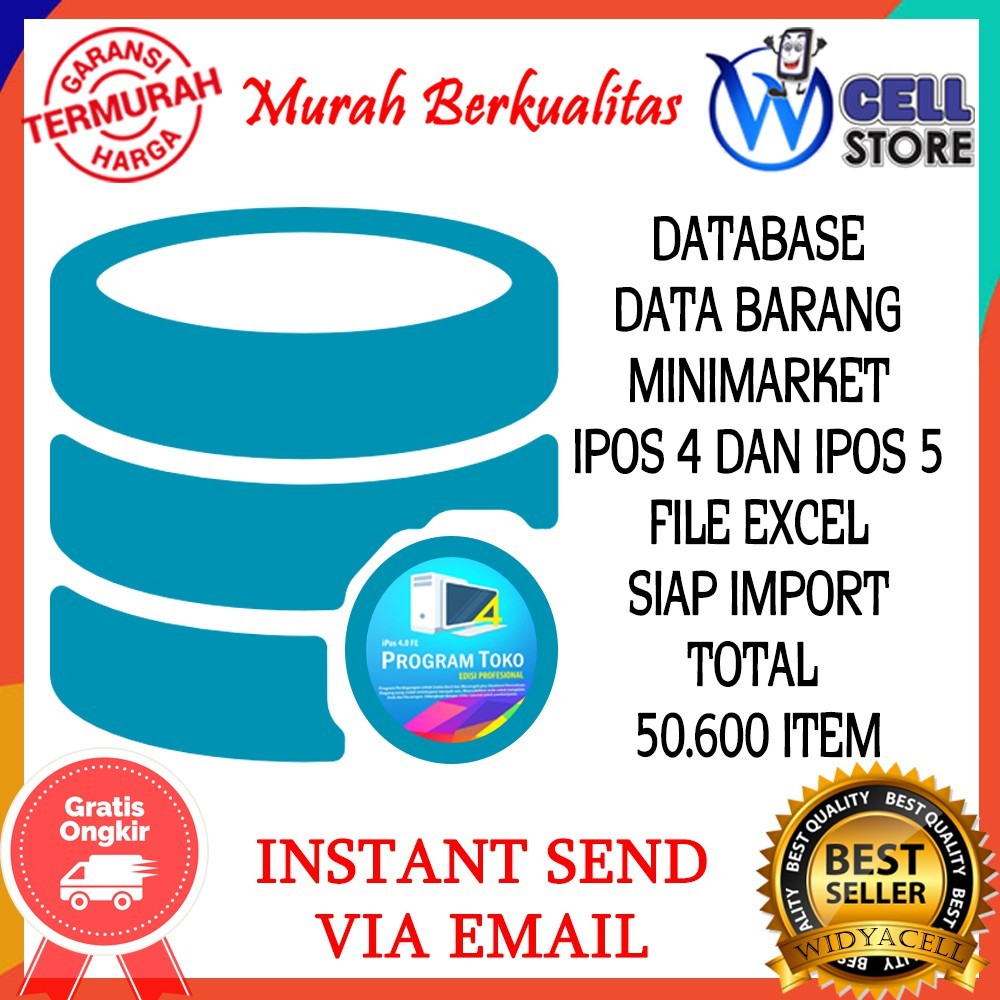 Jual ITEM DATABASE / DATA BARANG / DATA BASE PRODUK MINIMARKET ...
