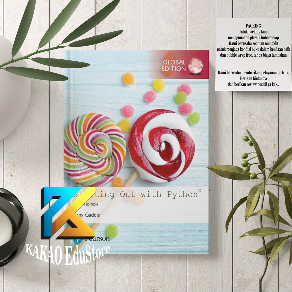 Jual Starting out with Python, Fourth Edition, Global Edition - Tony ...