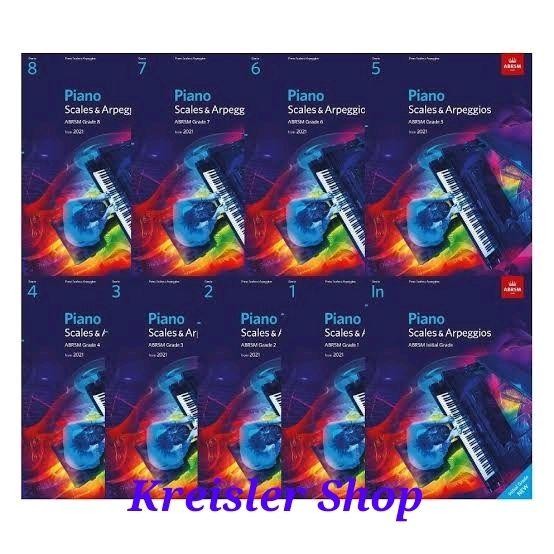 Jual ABRSM piano Scales Arpeggios and Broken Chord buku tangga nada ujian Royal Piano | Shopee ...
