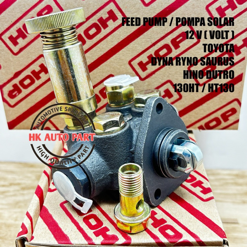 Jual FEED PUMP ASSY POMPA SOLAR KOMPLIT 12V VOLT TOYOTA DYNA RYNO ...
