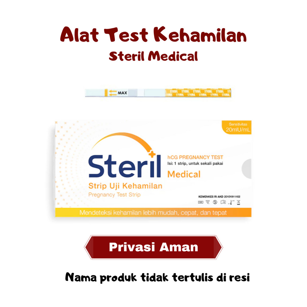 Jual Test Pack Steril Medical - Testpack Onemed - Test pack Andalan ...