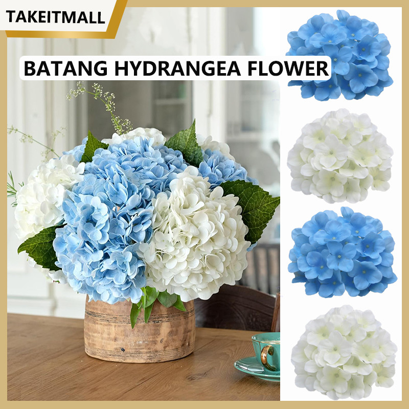 Jual Jumbo Hydrangeas Bunga Palsu Bunga Artifcial Hydrangea Bunga ...