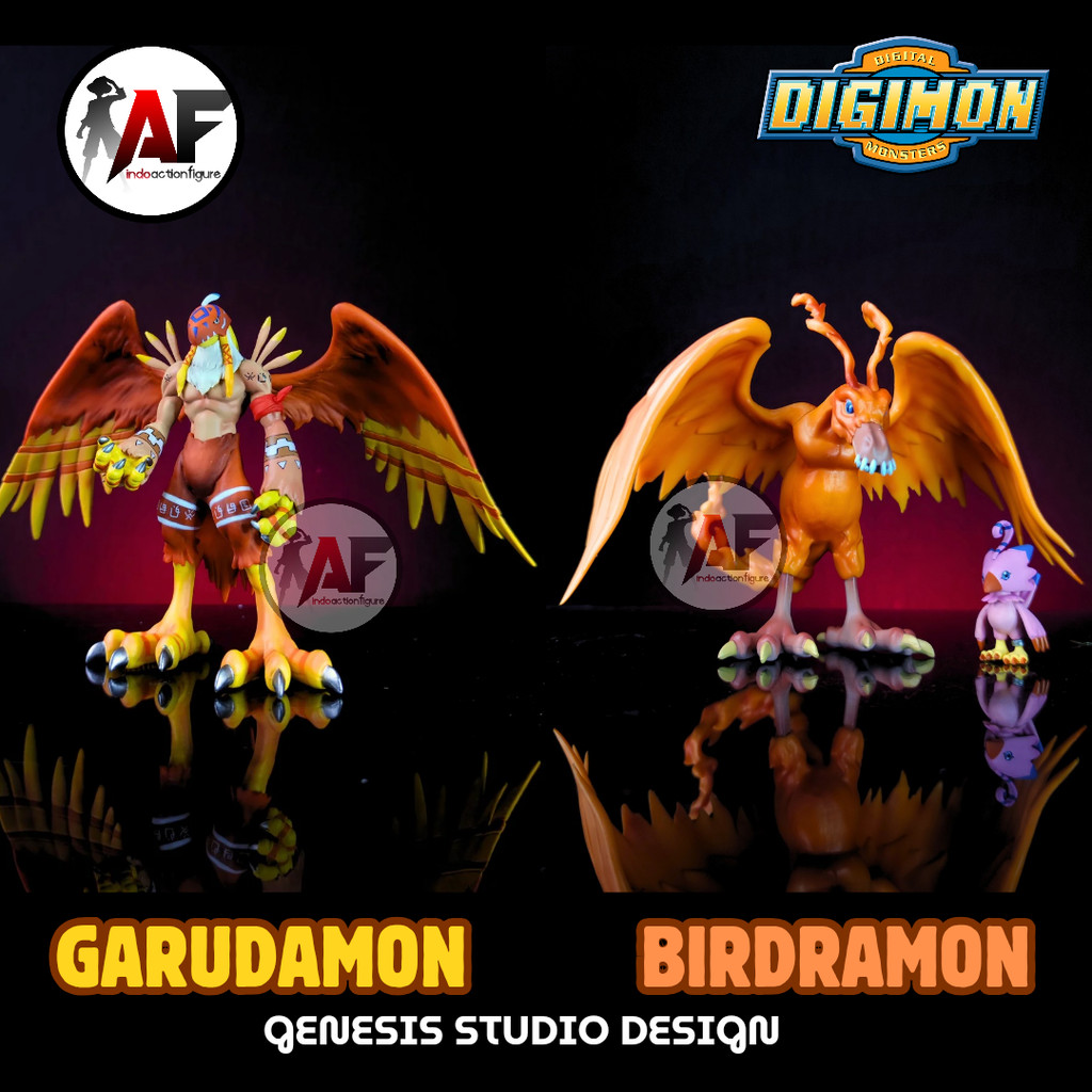 Jual Statue Digimon Garudamon , Birdramon x Piyomon Genesis Studio Design Recast | Shopee Indonesia