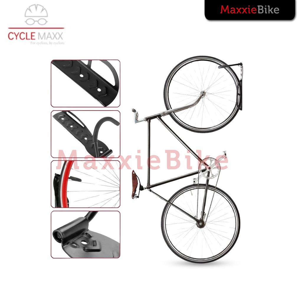 Jual CYCLEMAXX XG022-10 Bracket Sepeda Bike Stand Wall Hanger Gantungan ...