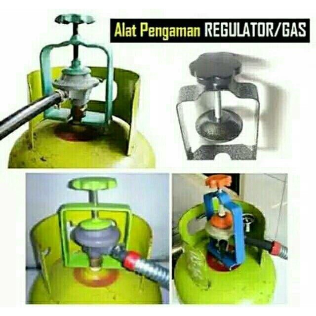 Jual RPG- Pengaman regulator pengunci penahan regulator tabung gas 3 kg ...