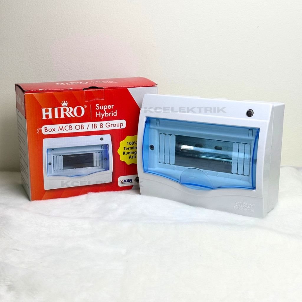 Jual Box MCB Super Hybrid 8 Grup IB/OB Kotak Panel Listrik Inbow Outbow | Shopee Indonesia