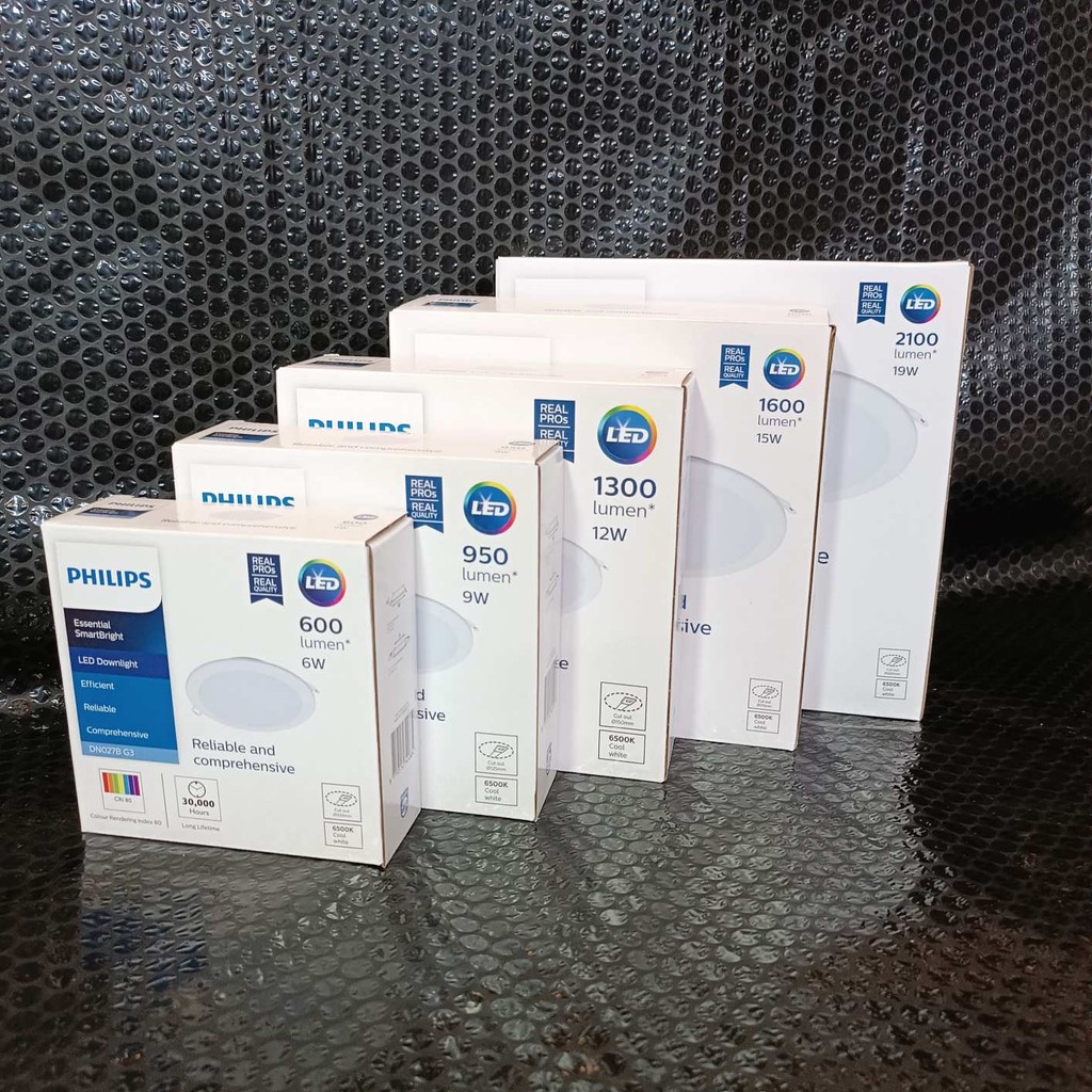 Jual Downlight Philips LAMPU LED DN027B G3 6W 9W 12W 15W 19W GARANSI RESMI G2 7W 17W 22W ...