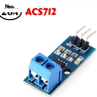 Jual ACS712-20 AC-DC Sensor Arus ACS712 20A Hall Current Sensor Module ...