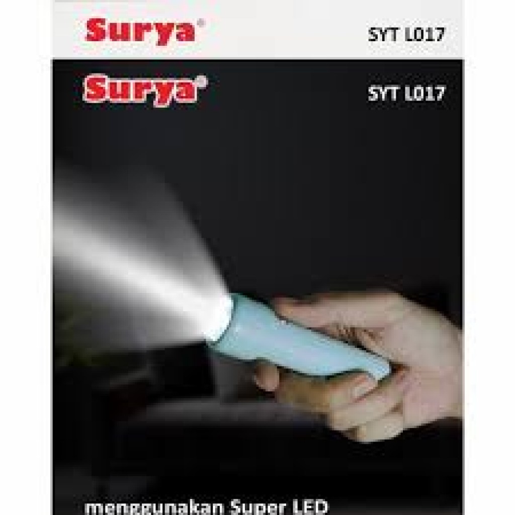 Jual Senter Cas Mini SYT-L107 Surya - Senter Portable dengan Pengisian ...