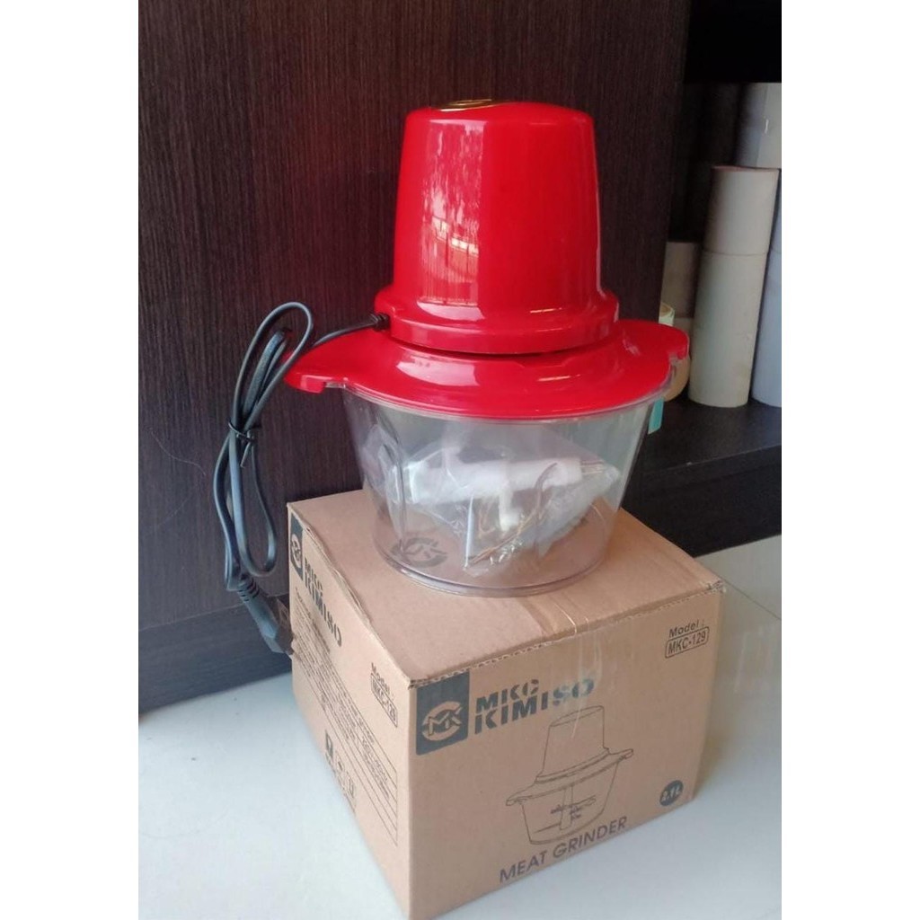 Jual Blender Daging Chopper Listrik Kimiso MKC Chopper Elektrik Tahan Karat Multifungsi 2Liter ...