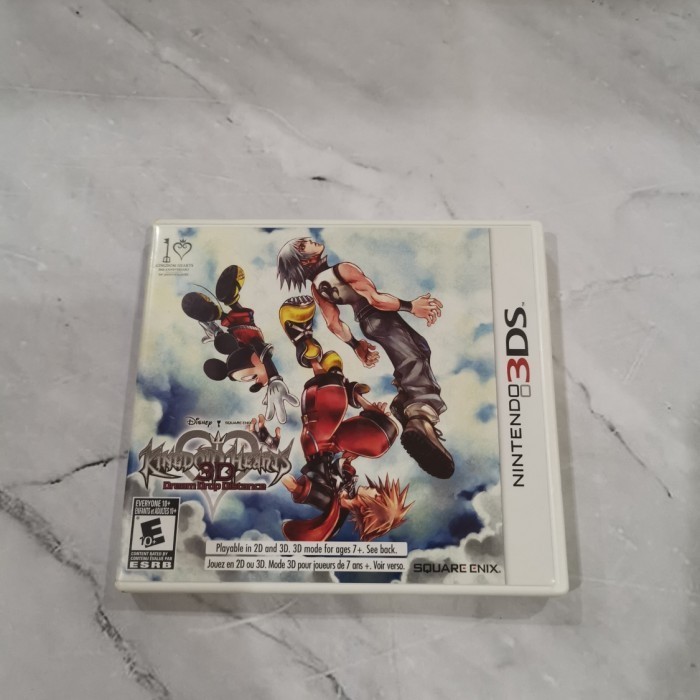 Jual Kingdom Hearts 3D Dream Drop Distance Nintendo DS 3DS 2DS Game ...