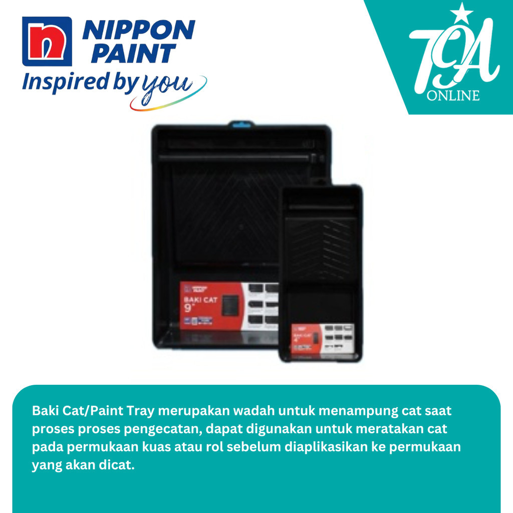 Jual Baki Cat / Wadah Cat Tembok Nippon Paint 4 Inch | Shopee Indonesia