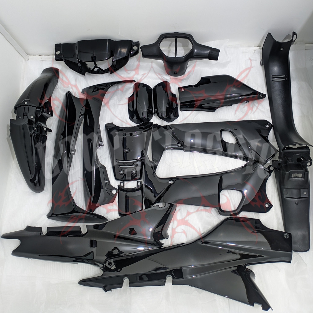 Jual Full Body Astrea Supra / Wave 1993 1994 1995 Hitam WIN | complete ...