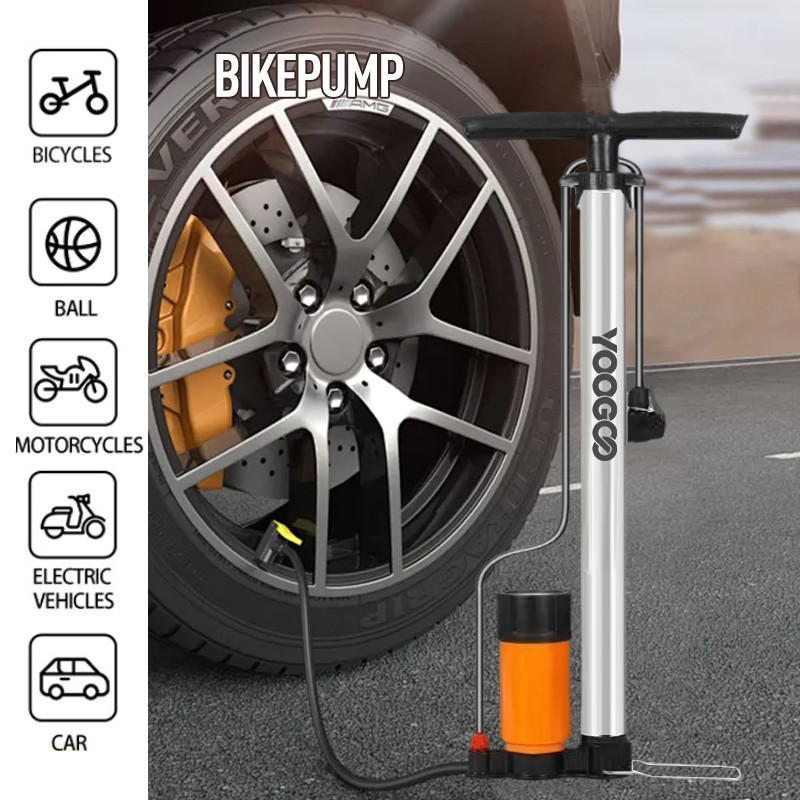 Jual Pompa Sepeda Portable Mini Pump High Pressure Pompa Angin Portable ...