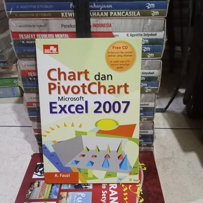 Jual ORI MULUS BUKU CHART DAN PIVOTCHART MICROSOFT EXCEL 2007. PLUS CD ...