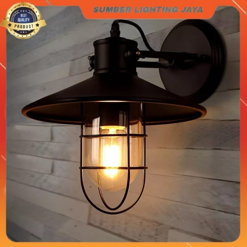 Jual COD & READY STOK LAMPU HIAS LED DINDING BENTUK TOPI / LAMPU ...